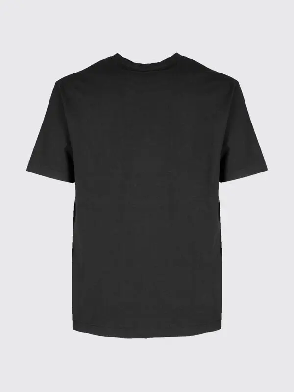 Kenzo Logo Print Cotton T-shirt With Dropped Shoulders And Short Sleeves