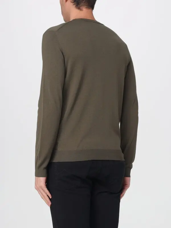 ZANONE Long Sleeve Sweater - Forest Green