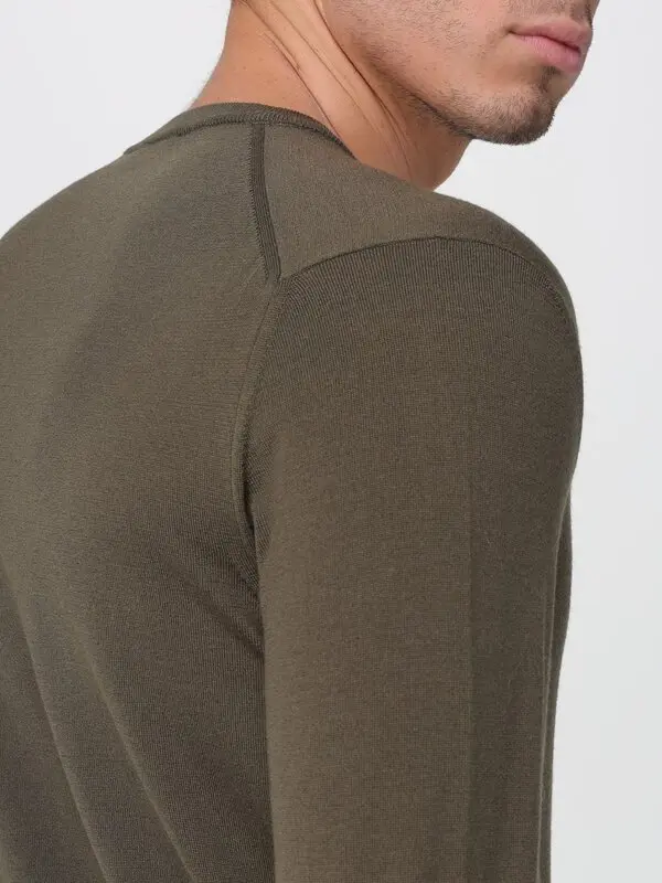 ZANONE Long Sleeve Sweater - Forest Green