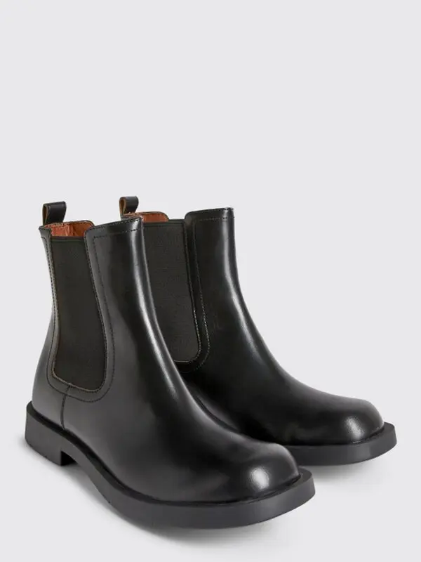 Camper Mil 1978 Leather Ankle Boots In Black - 21% Off | Editorialist