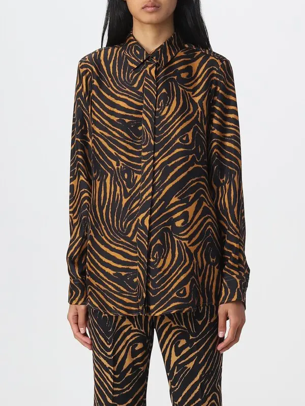 Alberto Biani Zebra Print Shirt