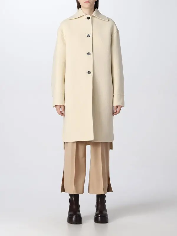 JIL SANDER Coat - Nude