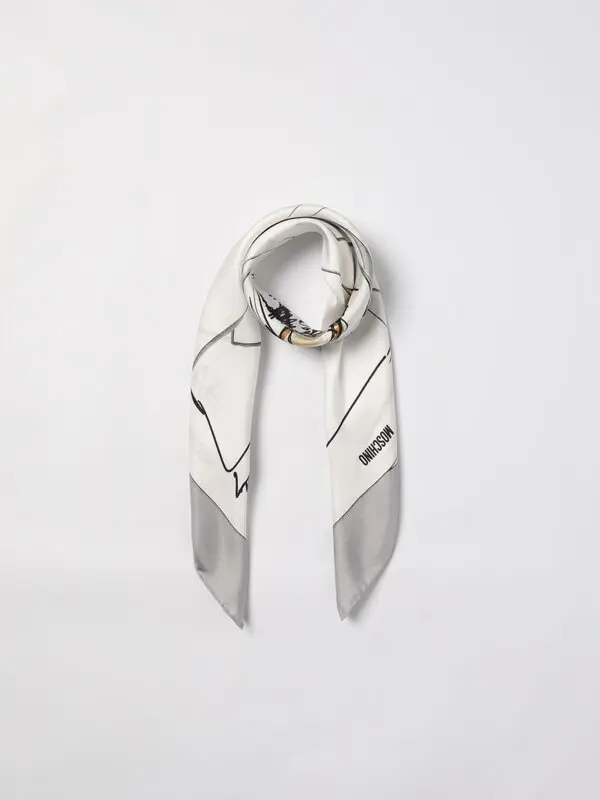 Moschino Neck Scarf - Grey 1