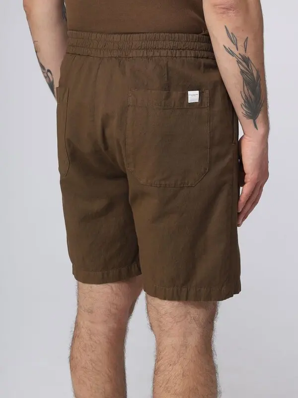 PAOLO PECORA Shorts - Brown