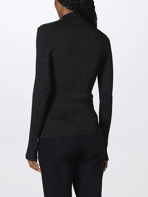 Versace Ribbed Turtleneck Top