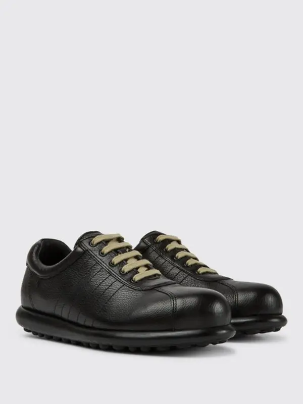 Camper Pelotas Calfskin Lace-up Sneakers - Black