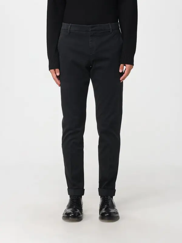 DONDUP Stretch Cotton Pants - Black