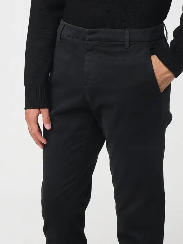 DONDUP Stretch Cotton Pants - Black