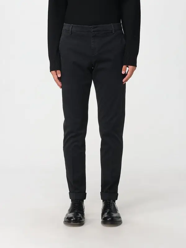 DONDUP Stretch Cotton Pants - Black