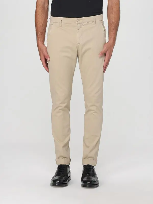 DONDUP Stretch Cotton Pants - Sand