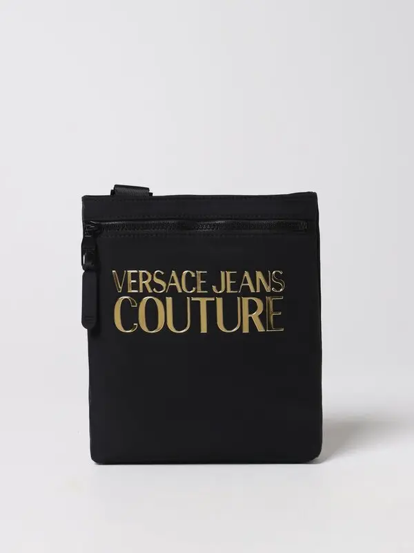 Versace Nylon Shoulder Bag - Black 1