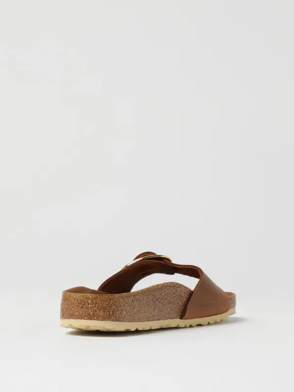 BIRKENSTOCK Heeled Sandal With Buckle Detail - Brown