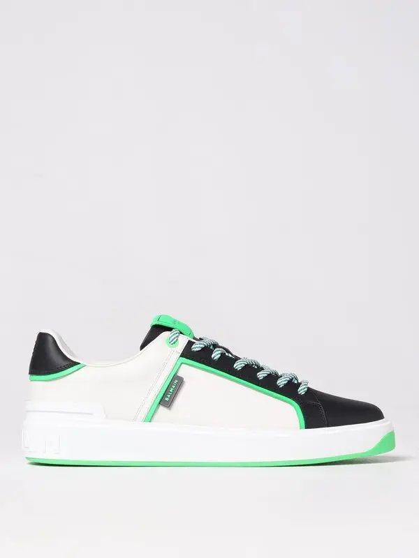 Balmain Leather Sneakers