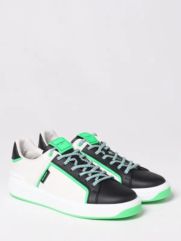 Balmain Leather Sneakers