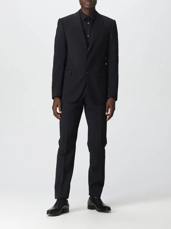 Emporio Armani Wool Suit - Navy