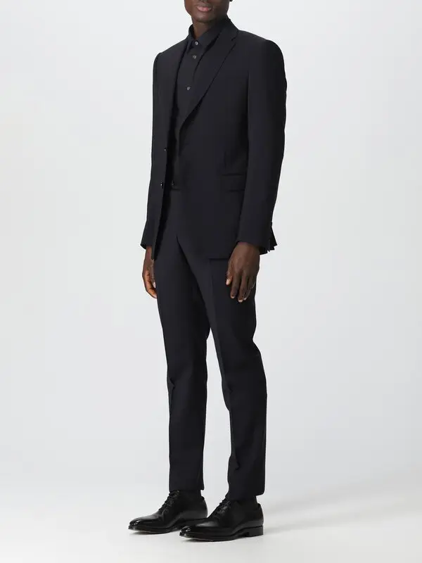 Emporio Armani Wool Suit - Navy