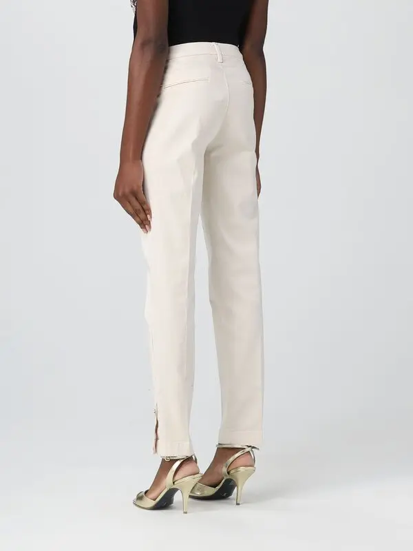 Liu Jo Button Detailed Tapered Leg Trousers