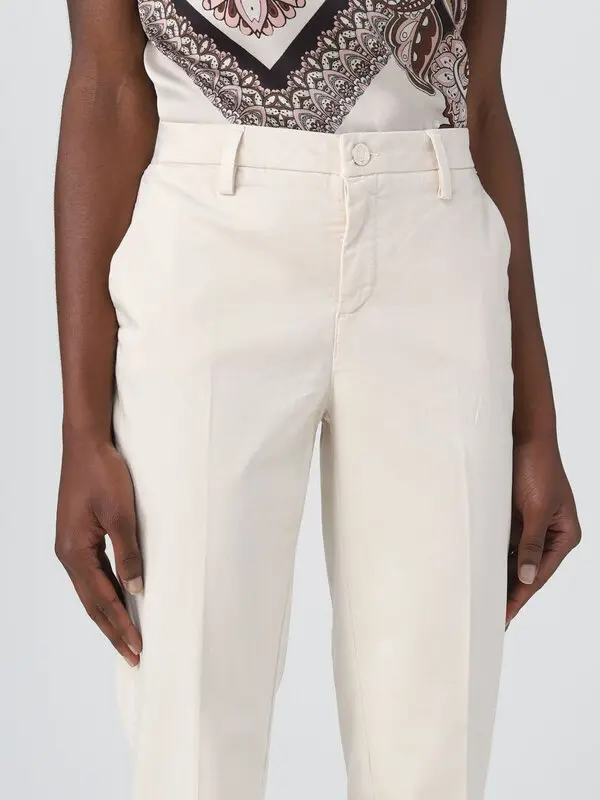 Liu Jo Button Detailed Tapered Leg Trousers