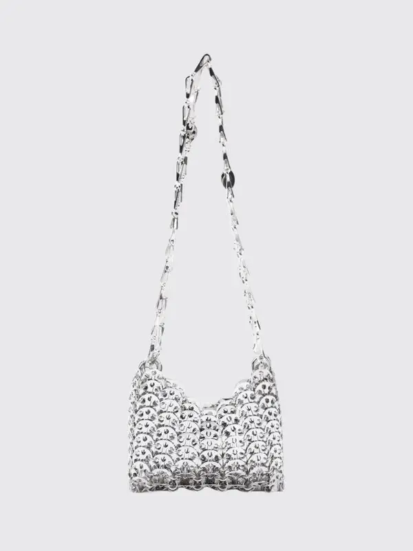 Rabanne Mini Bag - Silver