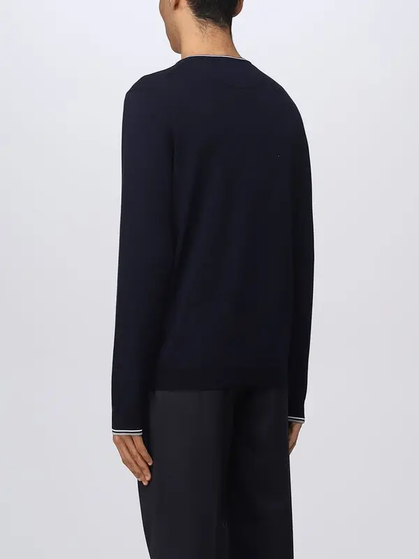 FAY Long Sleeve Sweater - Blue