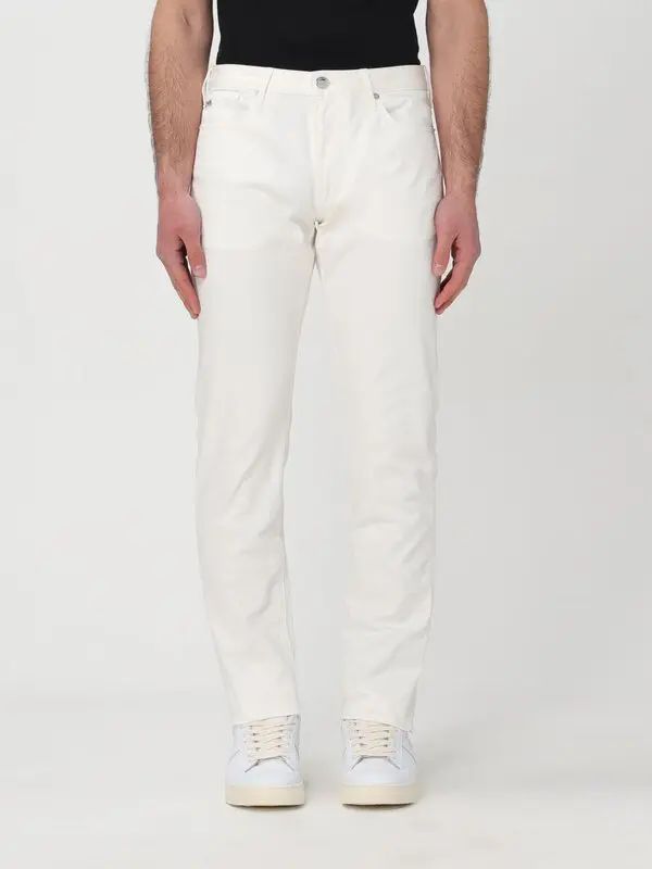 Emporio Armani Straight Leg Jeans - Yellow Cream