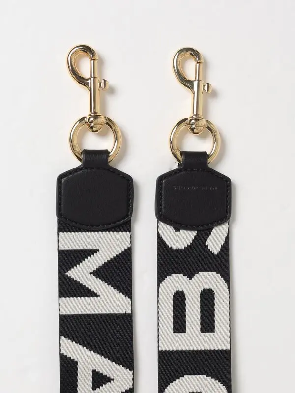 Marc Jacobs Logo Shoulder Strap - Black