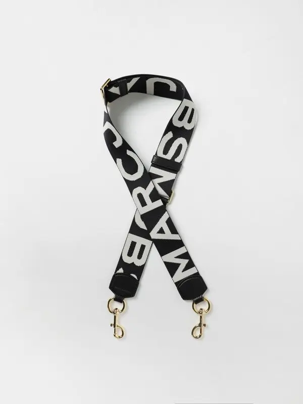Marc Jacobs Logo Shoulder Strap - Black