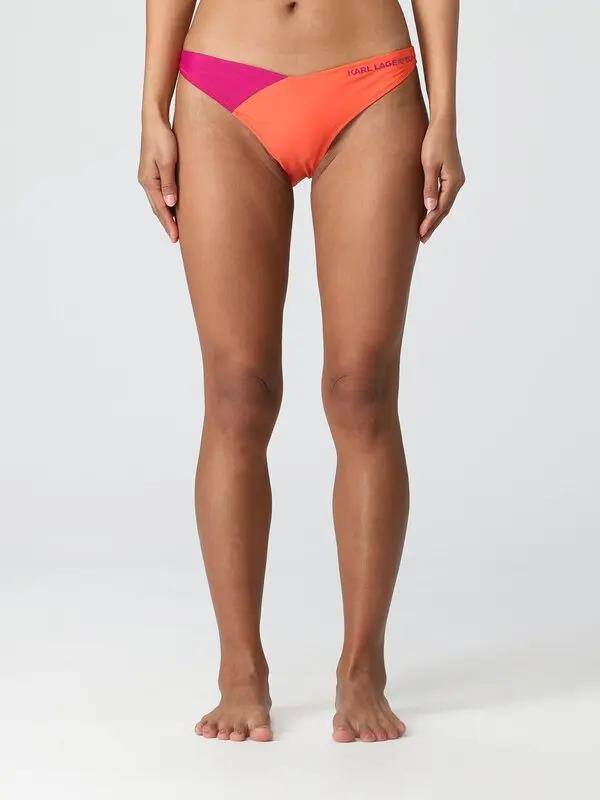 Karl Lagerfeld One Piece Swimsuit - Orange