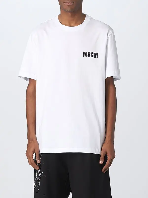 MSGM Cotton T-shirt - White