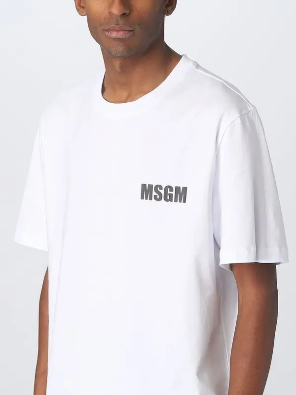 MSGM Cotton T-shirt - White