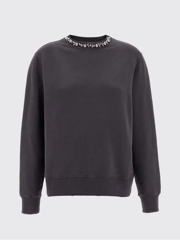 GOLDEN GOOSE Embellished Crewneck Sweatshirt - Grey