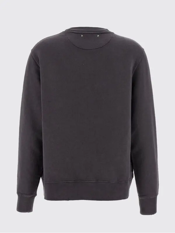 GOLDEN GOOSE Embellished Crewneck Sweatshirt - Grey