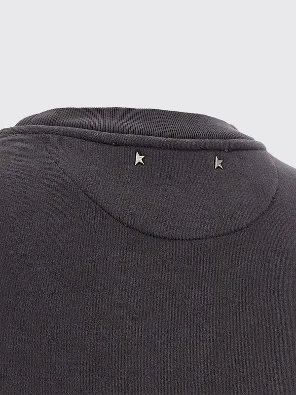 GOLDEN GOOSE Embellished Crewneck Sweatshirt - Grey