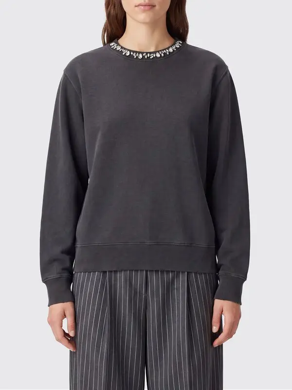 GOLDEN GOOSE Embellished Sweatshirt - Grey