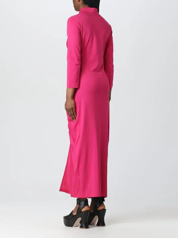strapless open back dress Karl Lagerfeld Kids pink baby girl dress with KARL LAGERFELD KIDS logo trim