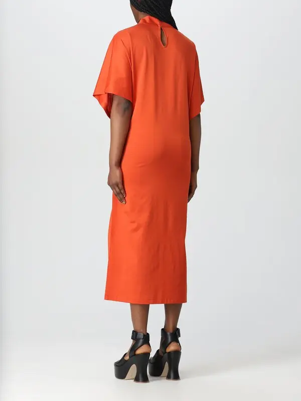 Karl Lagerfeld Midi Dress - Orange