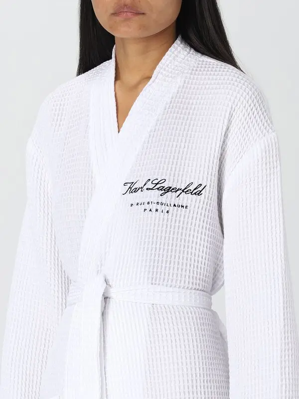 Karl Lagerfeld Bathrobes Lifestyle - White
