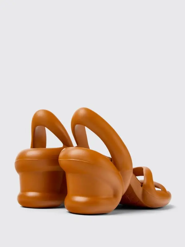 Camper Kobarah Rubber Heeled Sandals - Brown
