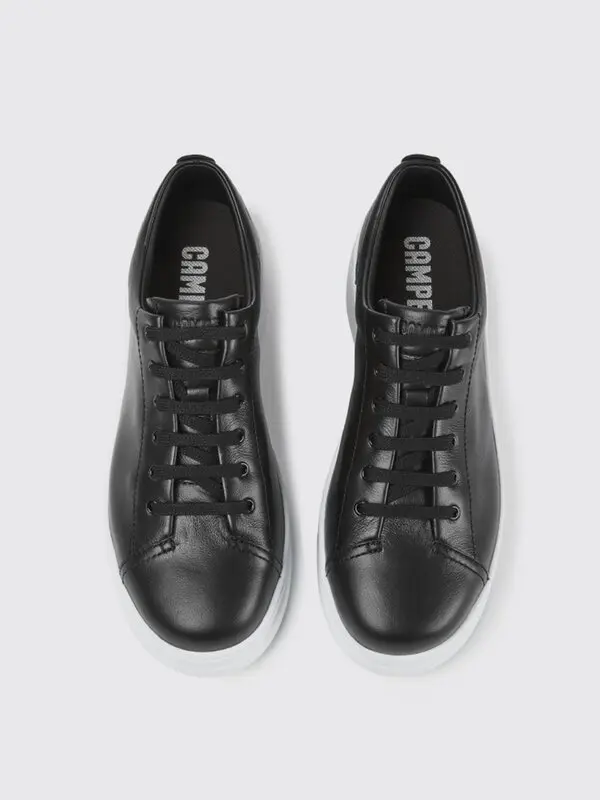 Camper Runner Up Calfskin Sneakers - Black
