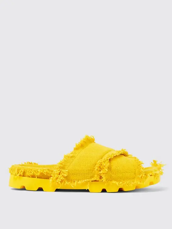 Camper Slide Sandals - Yellow