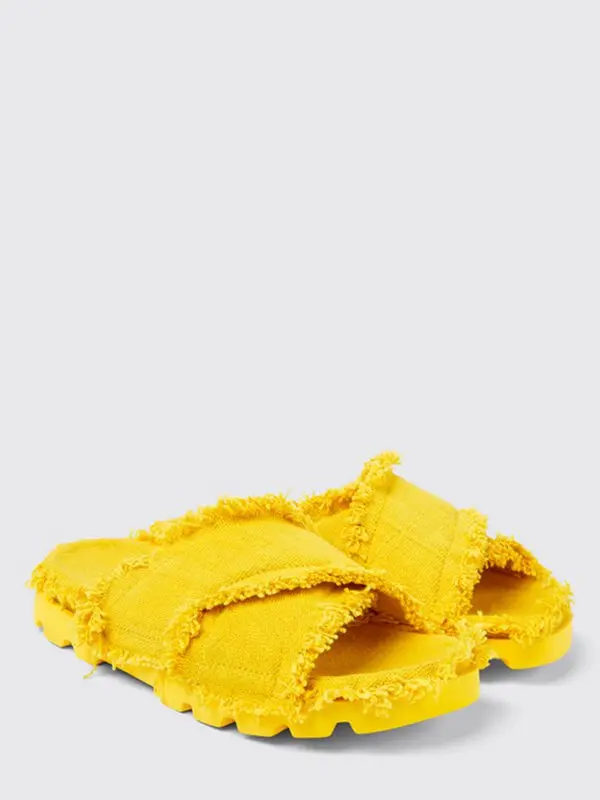 Camper Slide Sandals - Yellow