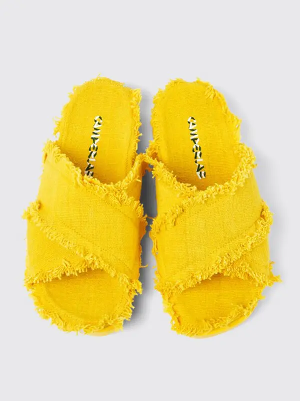 Camper Slide Sandals - Yellow