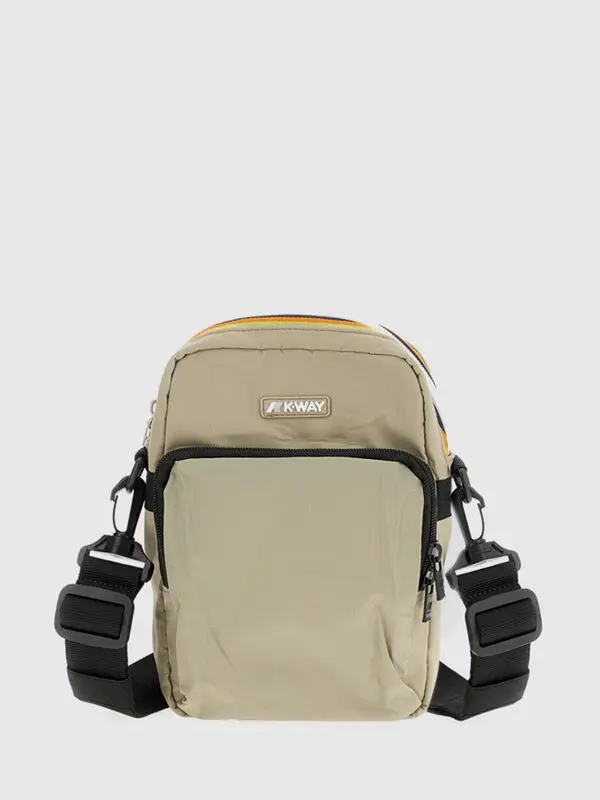 K-WAY Shoulder Bag - Beige