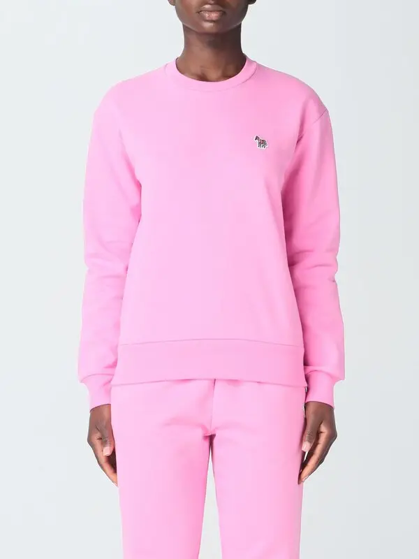 Paul Smith Zebra Logo Crewneck Sweatshirt - Pink