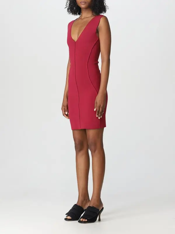 Rick Owens V-neck Sleeveless Mini Dress
