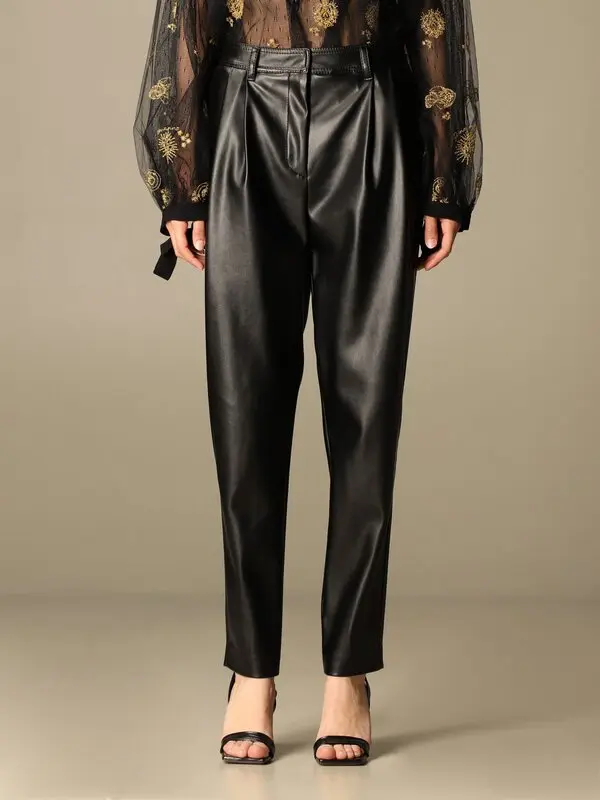ERMANNO FIRENZE High-waisted Trousers