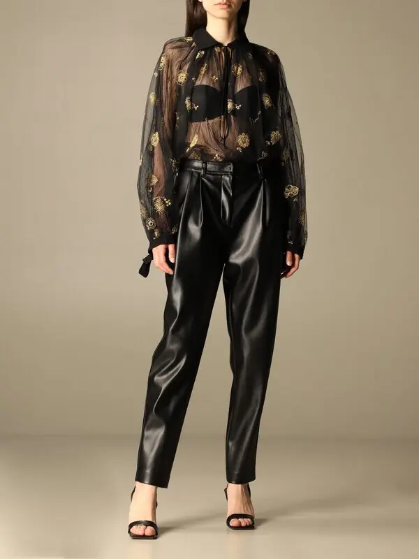 ERMANNO FIRENZE High-waisted Trousers
