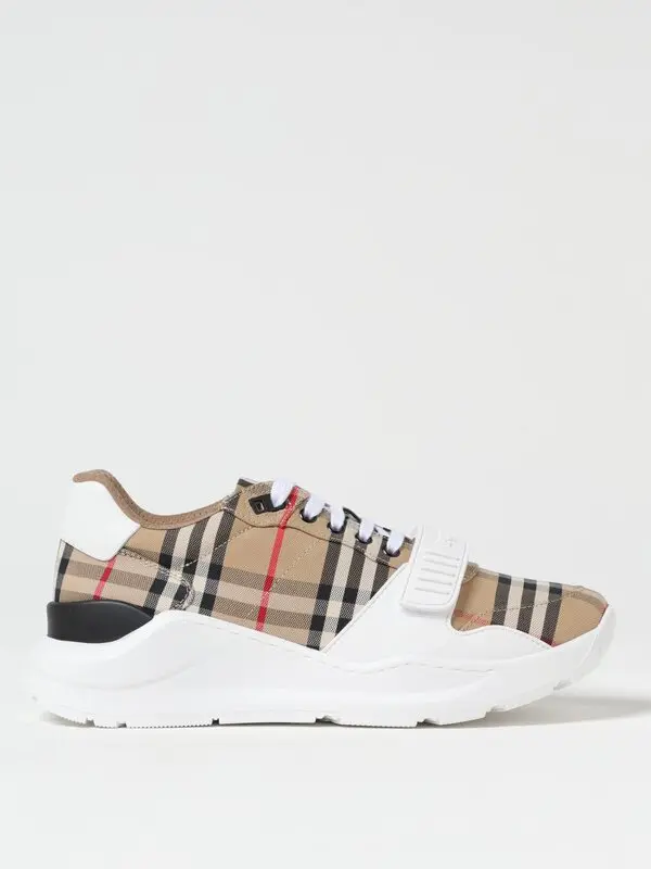 Burberry Regis Vintage Check Jacquard Canvas Sneakers