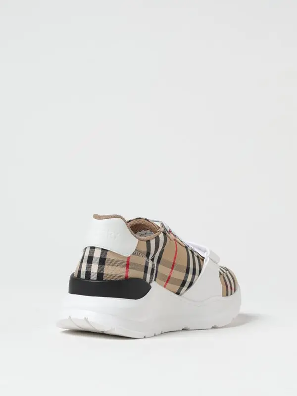 Burberry Regis Vintage Check Jacquard Canvas Sneakers