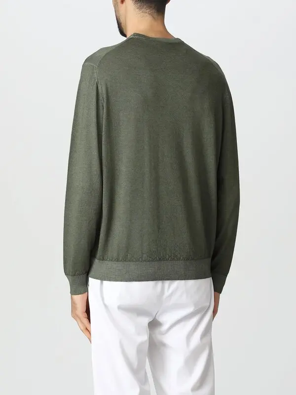 Kiton Crew Neck Sweater - Green